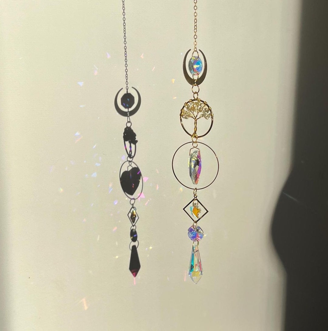 Topaz Tree of Life Suncatcher Sun and Moon Sun Catcher Perfect Gift ...