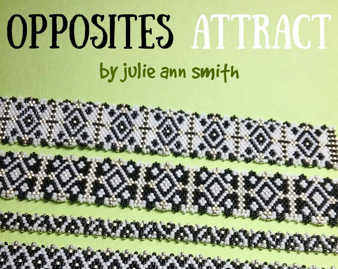 Julie Ann Smith Designs OPPOSITES ATTRACT Odd Count Peyote - Etsy