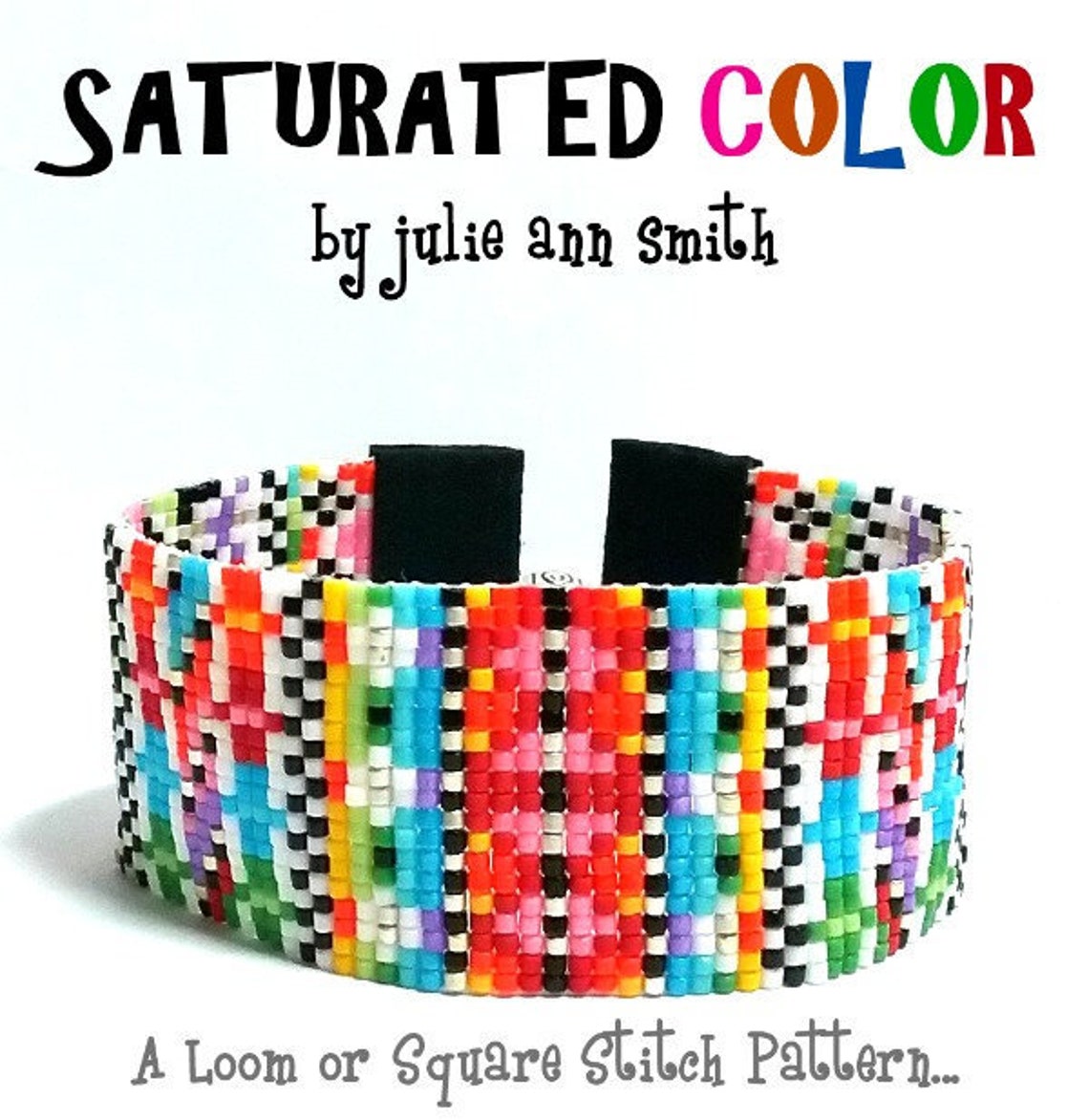 Julie Ann Smith Designs SATURATED COLOR Square Stitch/loom - Etsy