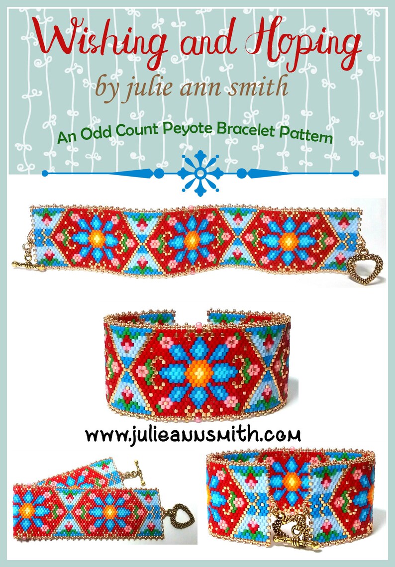 Julie Ann Smith Designs WISHING AND HOPING Odd Count Peyote - Etsy