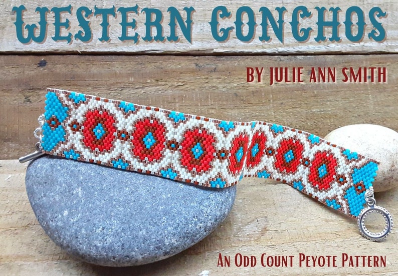 Julie Ann Smith Designs WESTERN CONCOS Odd Count Peyote - Etsy