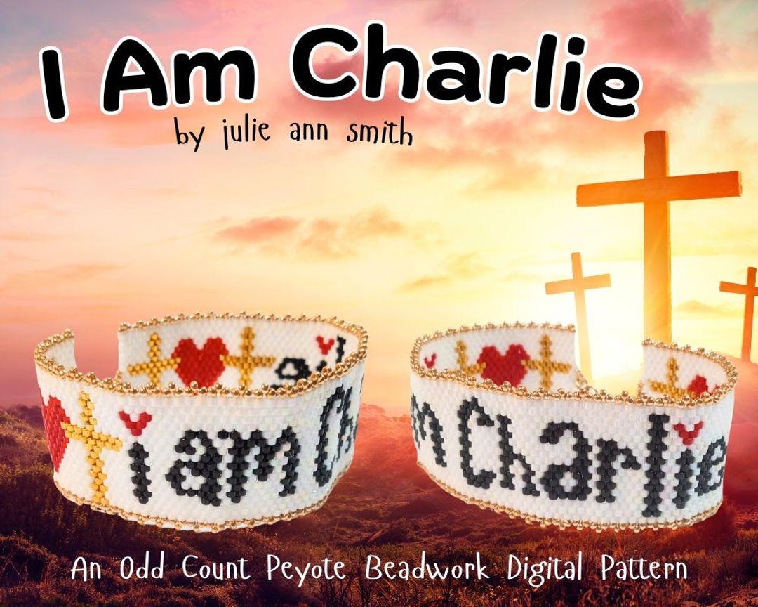 Julie Ann Smith Designs I AM CHARLIE Odd Count Peyote Bracelet Pattern ...