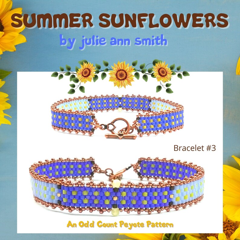Julie Ann Smith Designs SUMMER SUNFLOWERS Skinny Mini Odd - Etsy