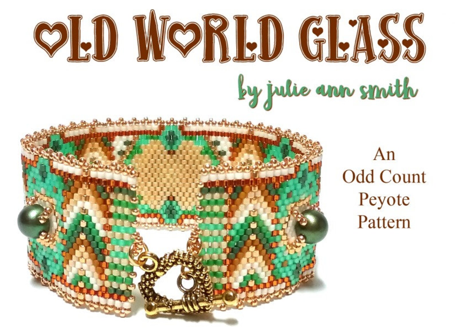 Julie Ann Smith Designs OLD WORLD GLASS Odd Count Peyote | Etsy