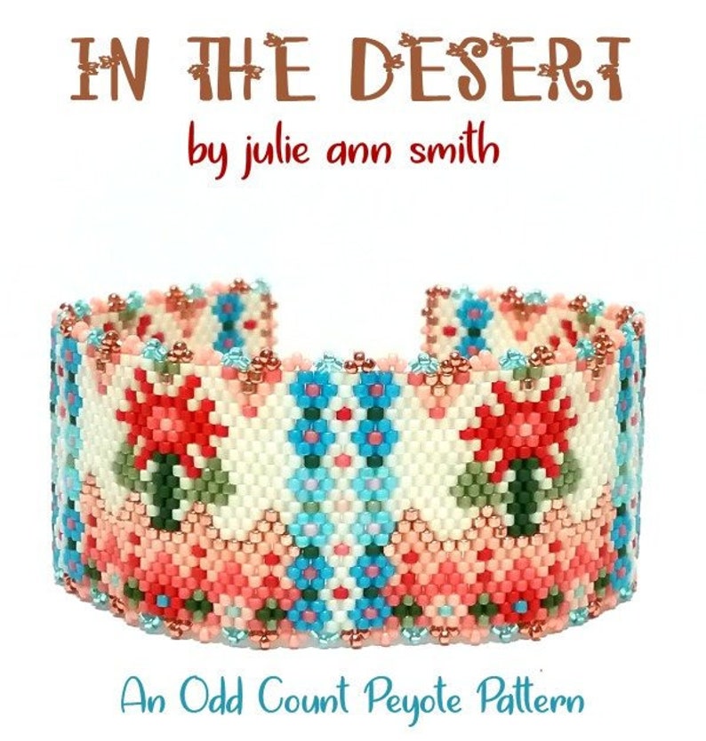 Julie Ann Smith Designs IN THE DESERT Odd Count Peyote - Etsy