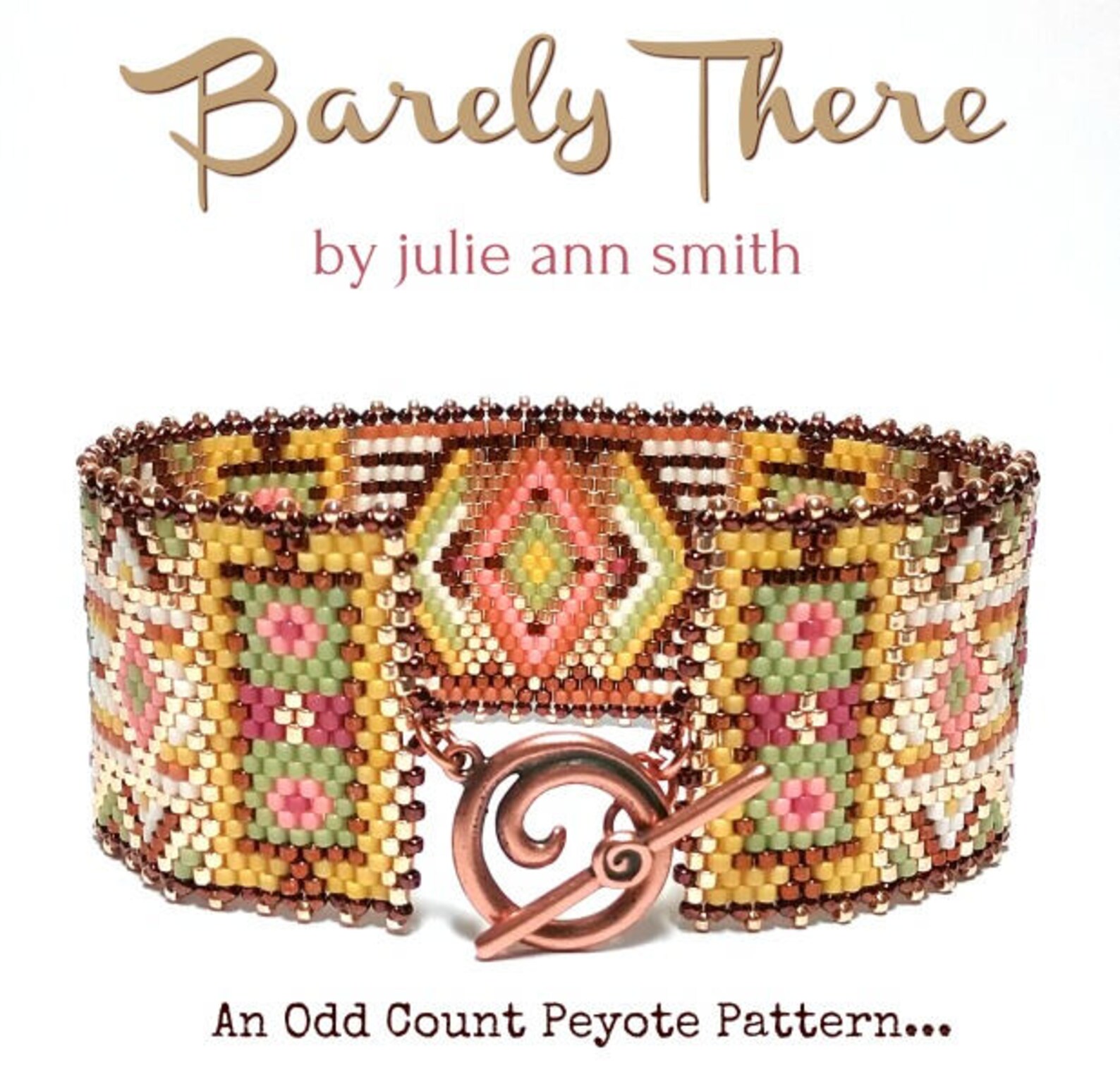 Julie Ann Smith Designs BARELY THERE Odd Count Peyote Bracelet | Etsy ...
