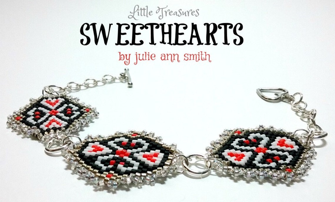 Julie Ann Smith Designs LITTLE TREASURES-SWEETHEARTS Brick | Etsy