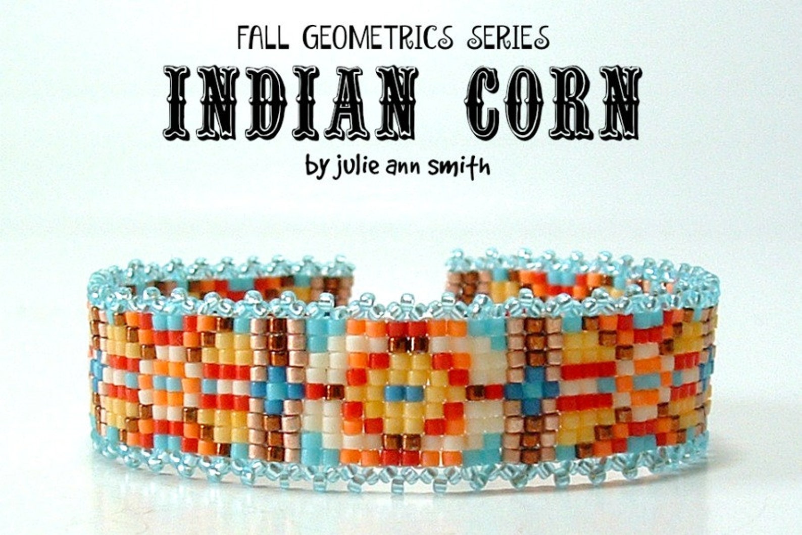 Julie Ann Smith Designs FALL GEOMETRICS Square Stitch/loom - Etsy