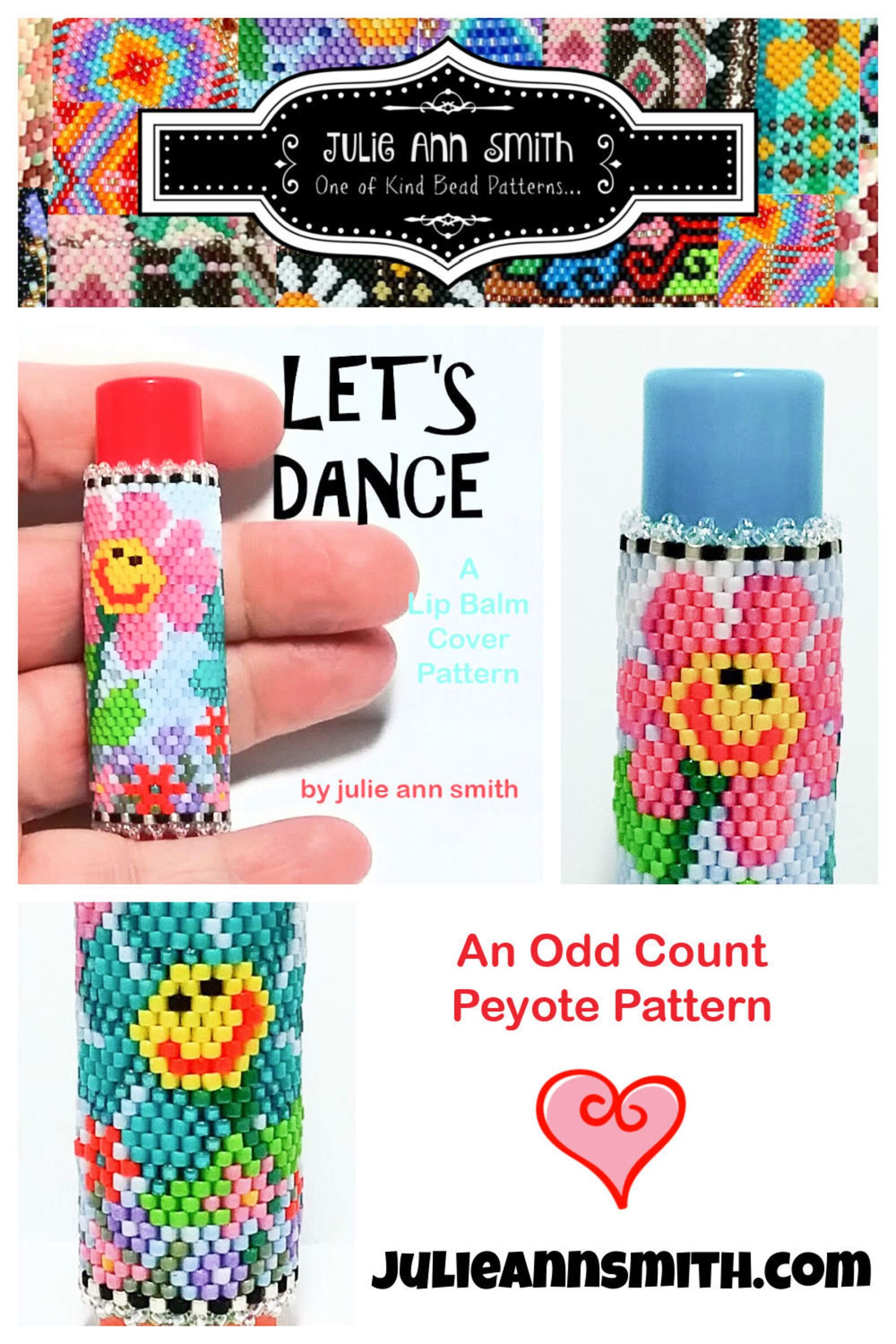 Julie Ann Smith Designs LET'S DANCE Flat Odd Count Peyote - Etsy