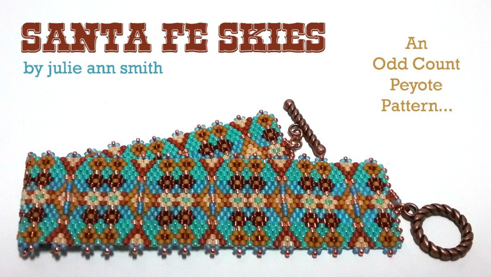 Julie Ann Smith Designs SANTA FE SKIES Odd Count Peyote - Etsy