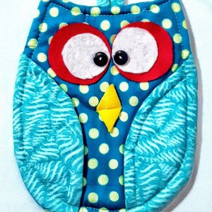 Diy Kitchen Owl Pot Holder.step by Step Tutorial With Photos.sewn in ...