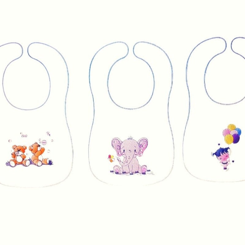 Bib Embroidery - Etsy