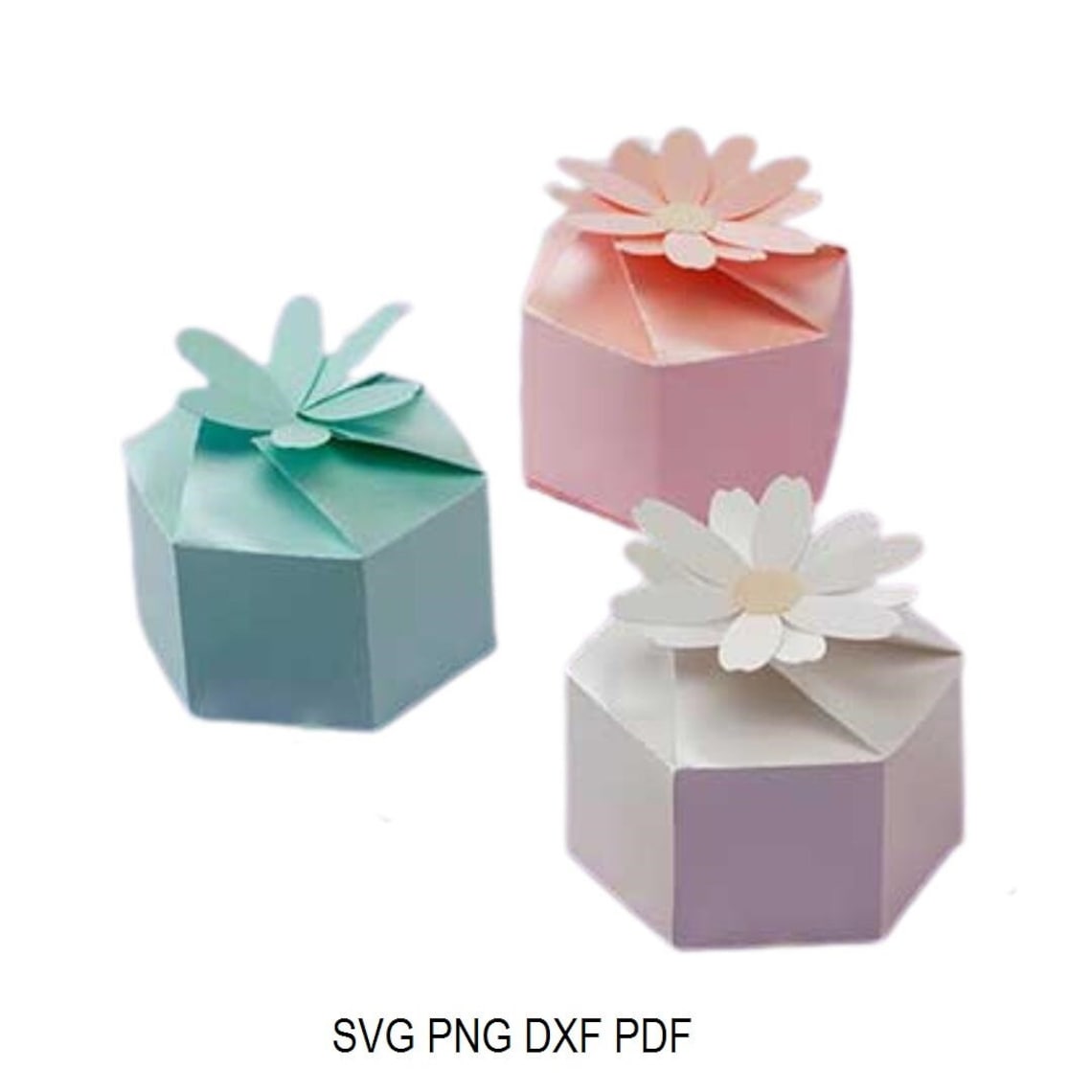 Candy Cardboard Cutting Template, Chocolate Box SVG, PNG, DXF Party Box ...