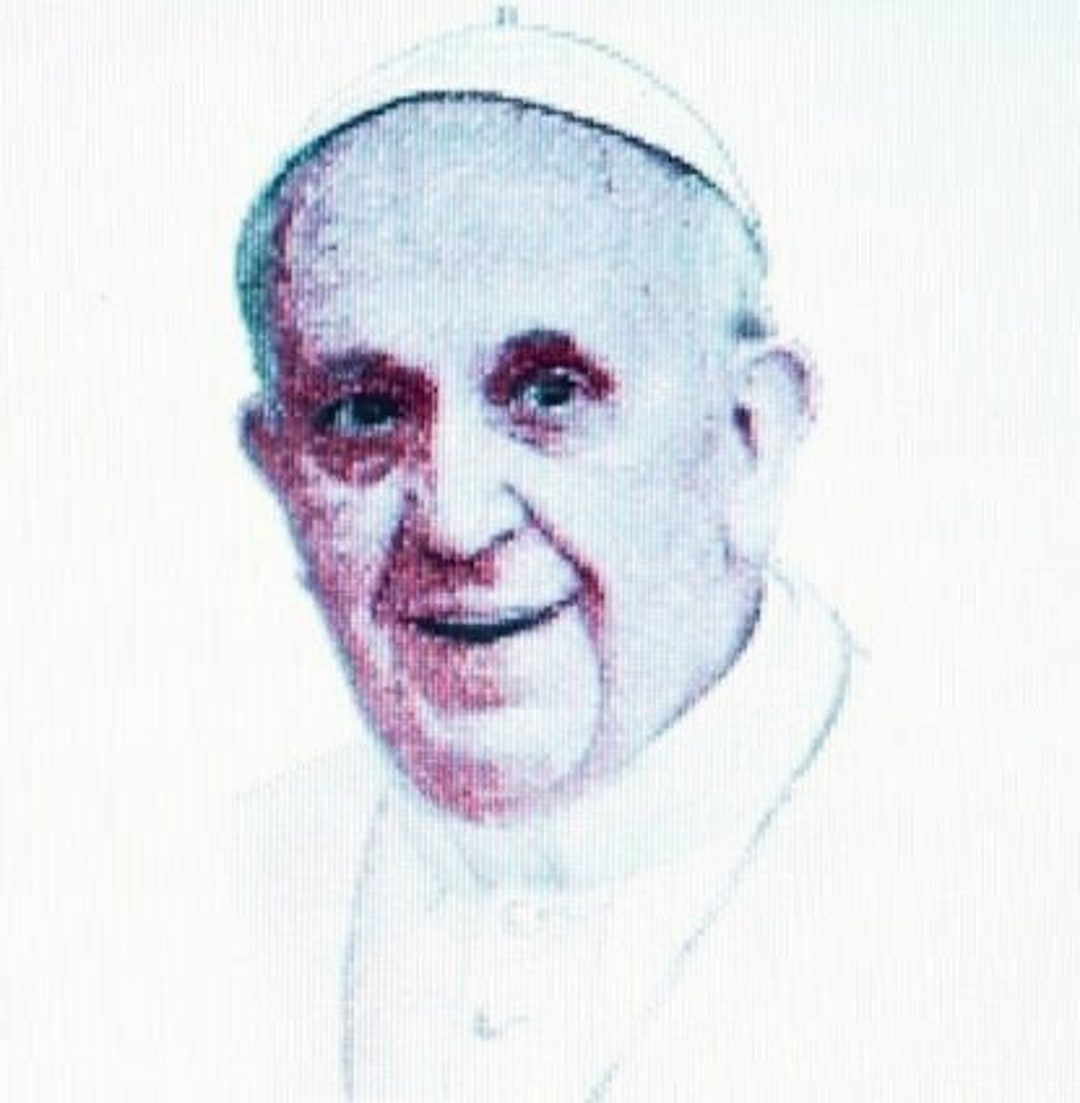 Pope Francis, Machine Embroidery Design, Design in Multiple Formats ...