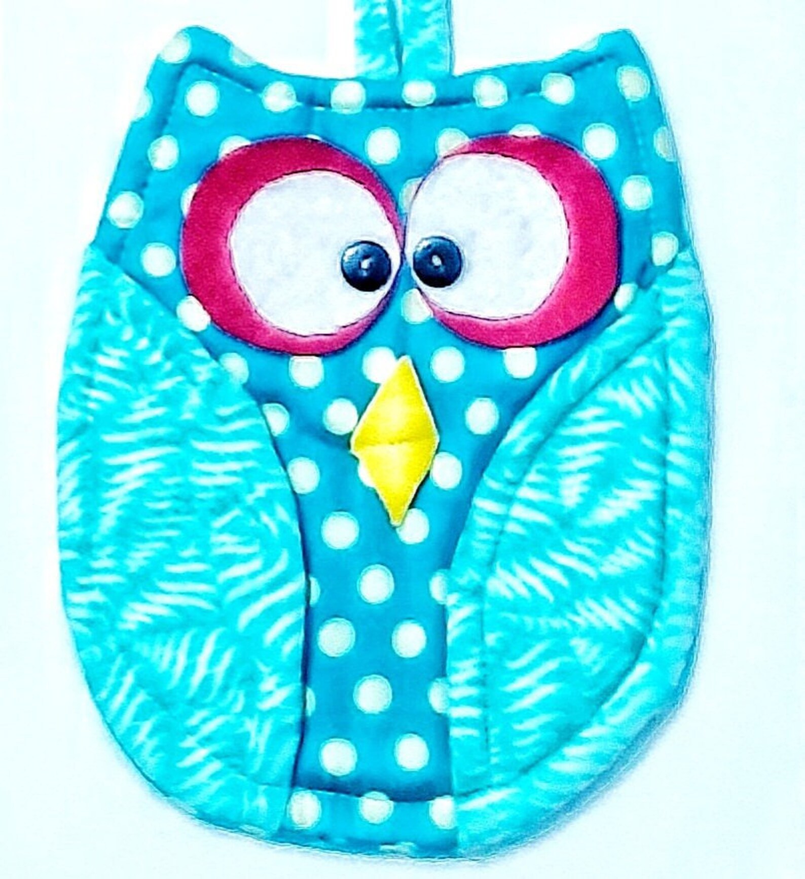 Diy Kitchen Owl Pot Holder.step by Step Tutorial With Photos.sewn in ...