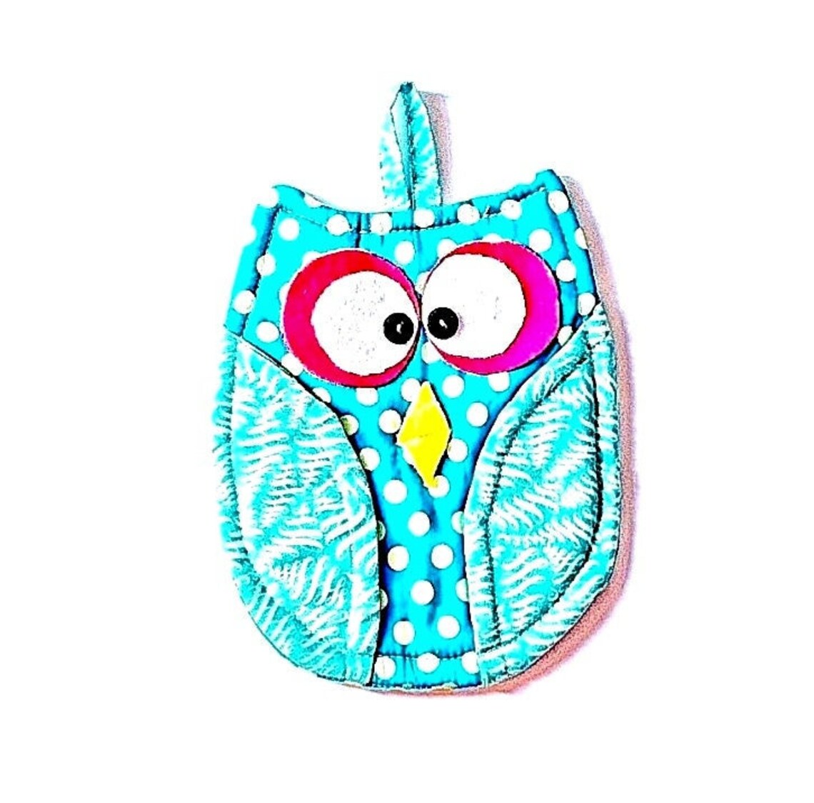 Diy Kitchen Owl Pot Holder.step by Step Tutorial With Photos.sewn in ...