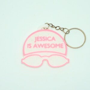 3d Printed NETBALL SPORTS Lover KEYCHAIN, Personalized Name Bag Tag and ...