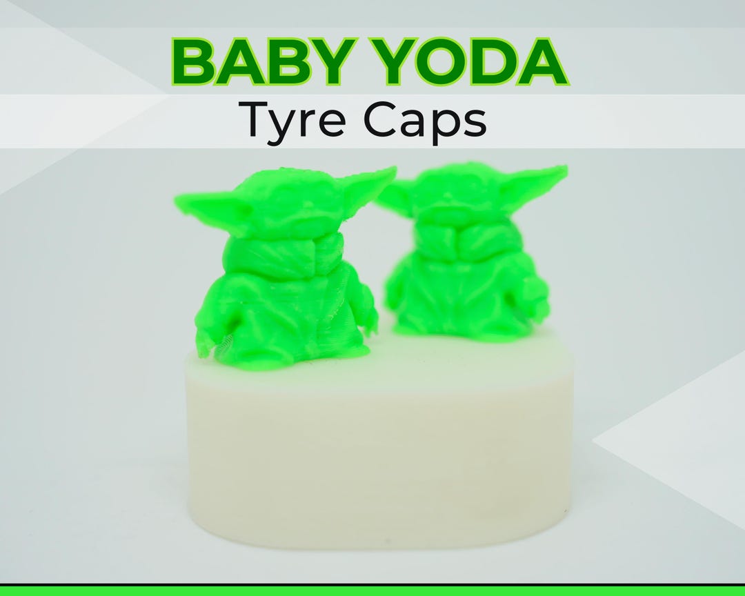 Baby Yoda Tyre Bicycle Caps, Star Wars Gift Tire Valve Caps, Dust Cap ...