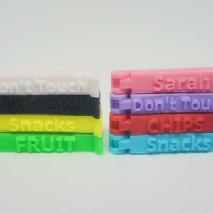 Custom Food Clip - Plastic Sealing Clamp Kitchen Storage Snack Chips ...
