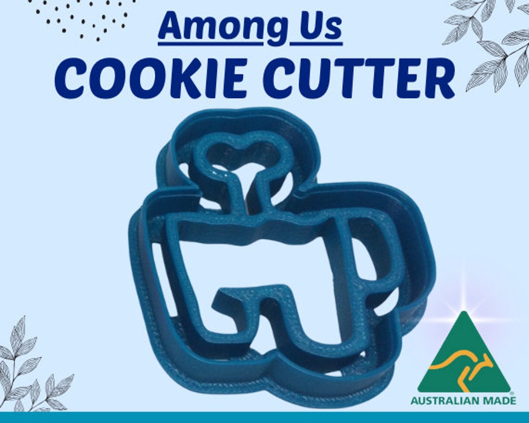 Among Us Dead Cookie Cutter Biscuit Baking Cake Mold Stamp Embosser - Etsy