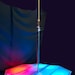 BRASS 10' Freestanding SPINNING Dance Pole in PORTABLE 5x5' Industrial ...