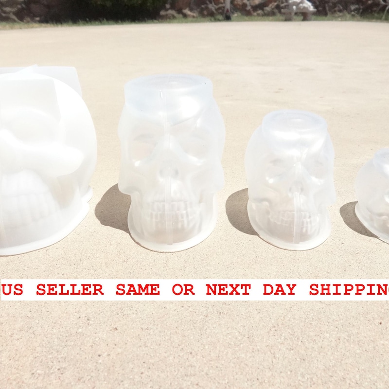 3d Skull Mold Silicone - Etsy