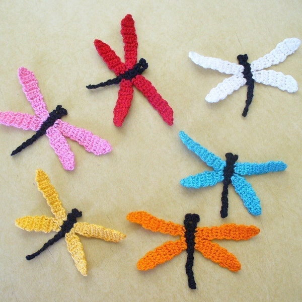 Dragonfly Applique - Etsy