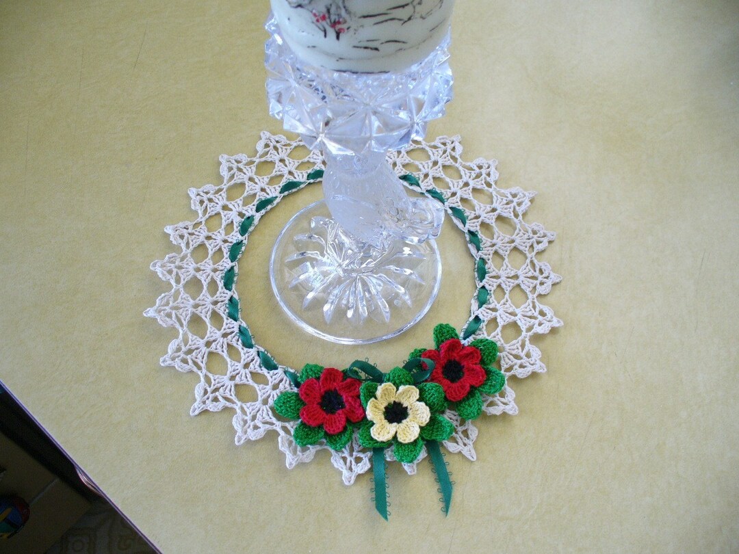 Gorgeous Ring Sets, 1 Large, 2 Small, - Hand Crochet, Choose Your ...