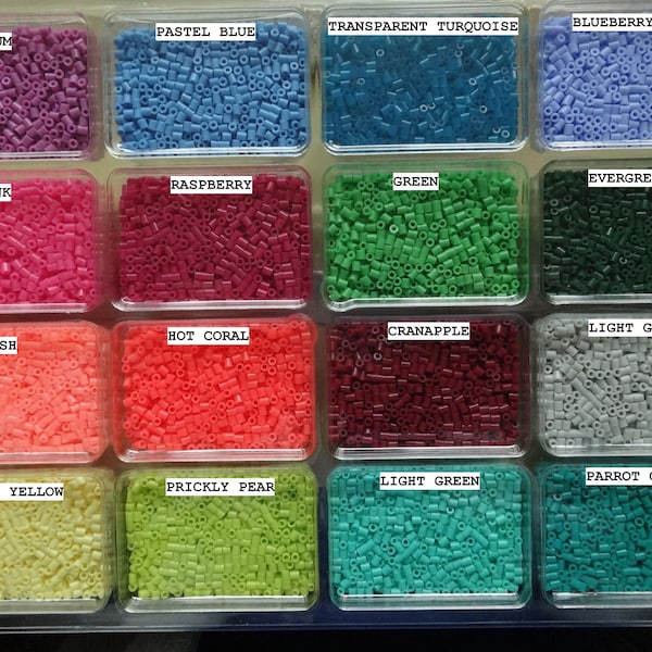 Mini Perler Beads - Etsy