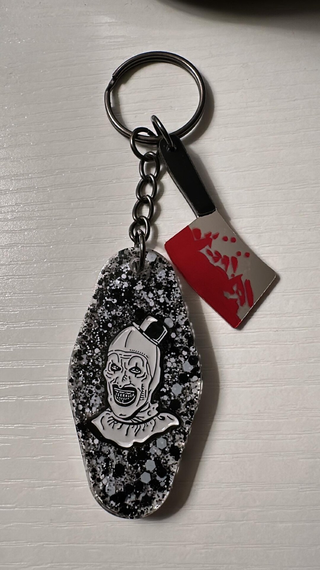 Art the Clown Keychain - Etsy