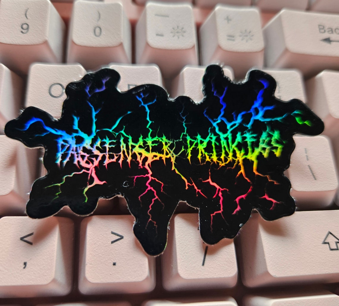 Passenger Princess Vinyl Holographic Sticker - Etsy