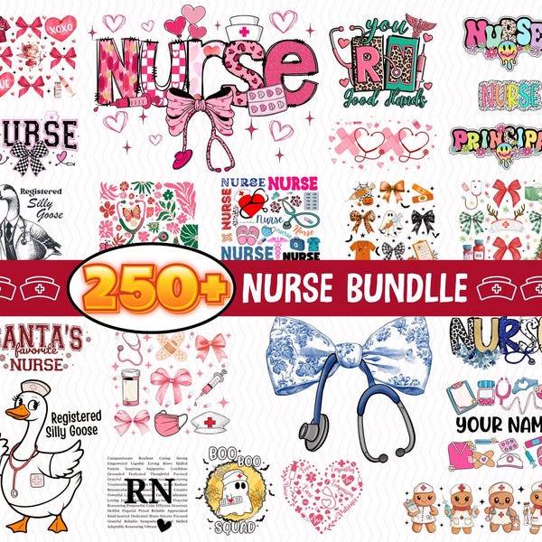 Nurse Clipart - Etsy