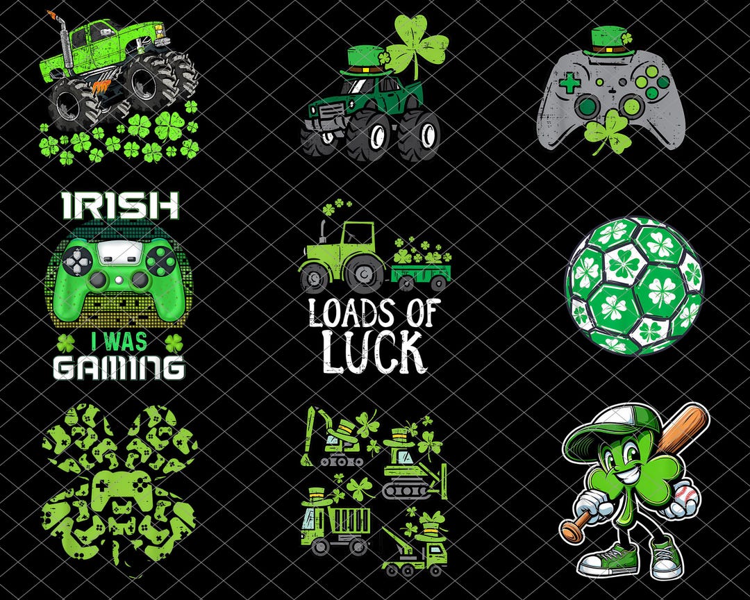 Funny Patricks Day PNG Bundle, St Patrick's Day Png, Cute St Patty's ...