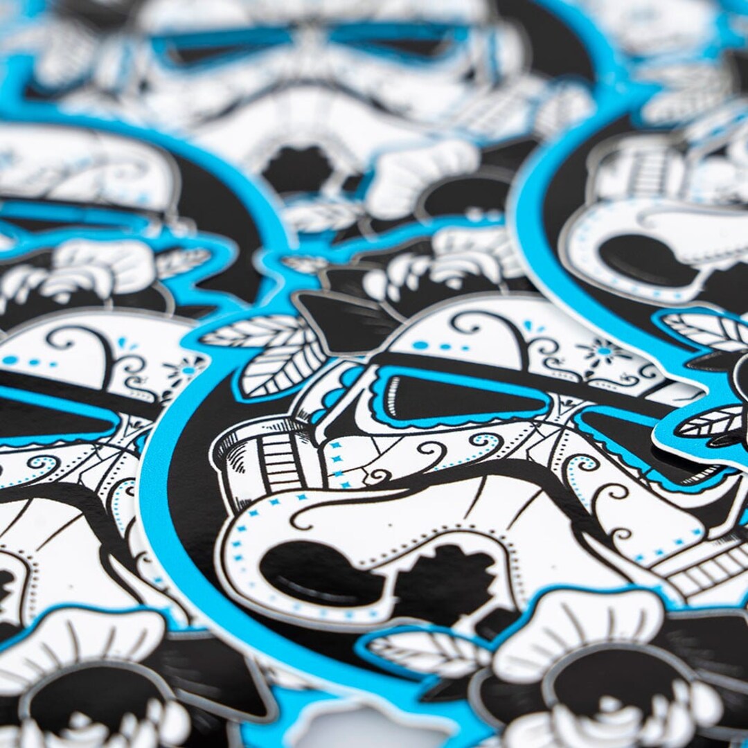 Tattooed Trooper Vinyl Sticker - Sticker Bomb Alternative Tattoo Brand ...