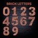 Brick Letters Clipart: Urban Texture Alphabet (36 PNG Digital Download ...