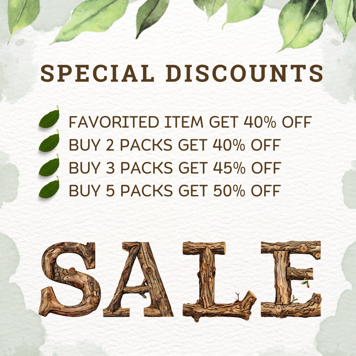 Wooden Letters Clipart, Rustic Letters, 36 PNG, Rustic Alphabet, Wooden ...