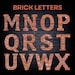 Brick Letters Clipart: Urban Texture Alphabet (36 PNG Digital Download ...