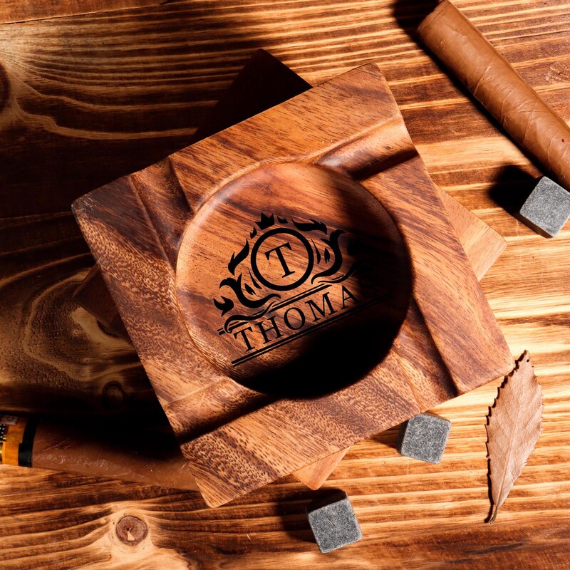 Wooden Ashtray - Etsy