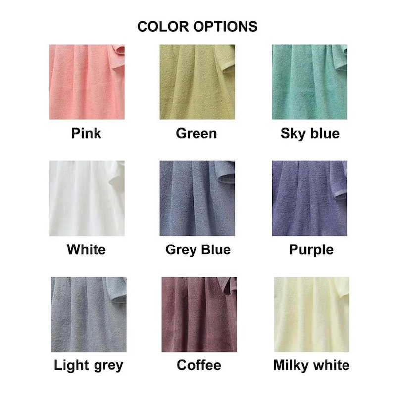 Custom Embroidered Towel - Embroidered Text/ Name Towel - Embroidered ...