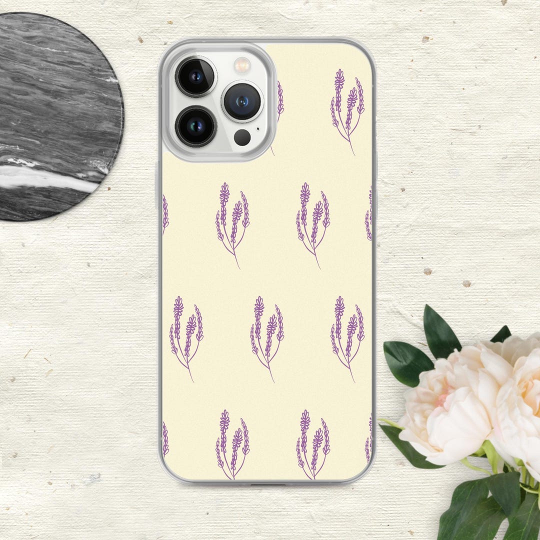 Cottage Core Lavender High Quality Phone Case - Etsy
