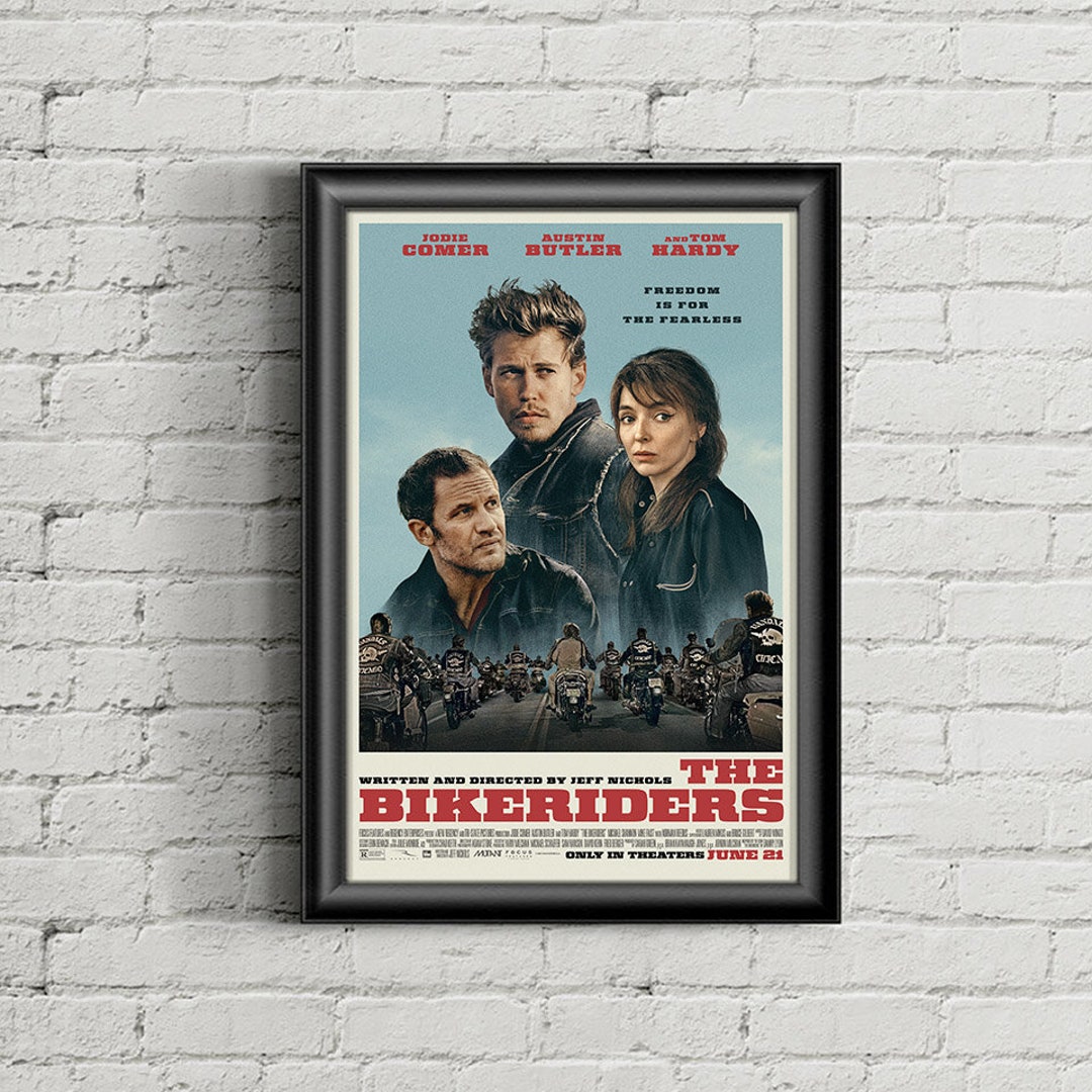 The Bikeriders Movie Poster, Classic Vintage Poster, Art Print, Home ...