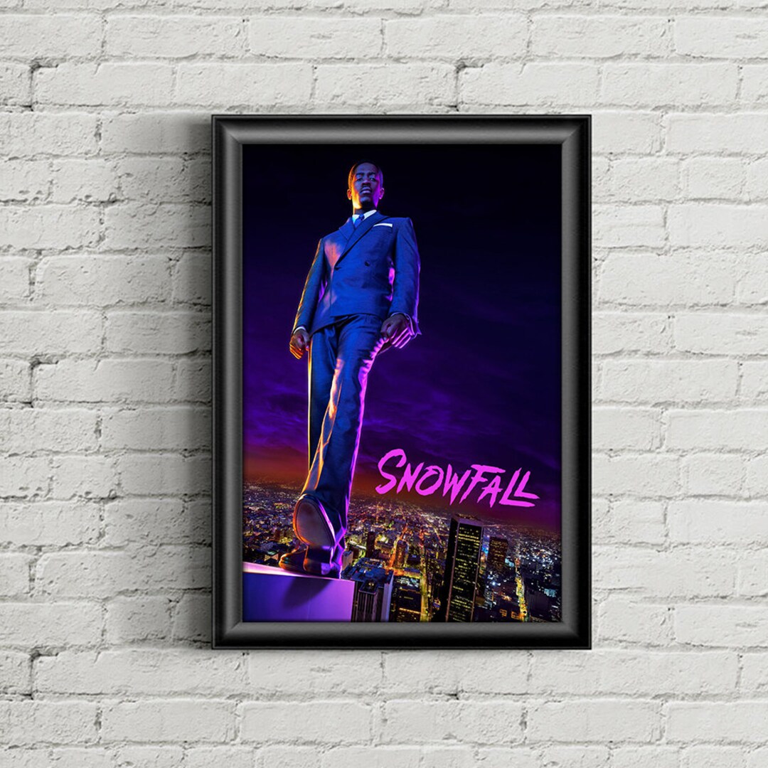 Snowfall Movie Poster, Classic Vintage Poster, Art Print, Home Decor ...