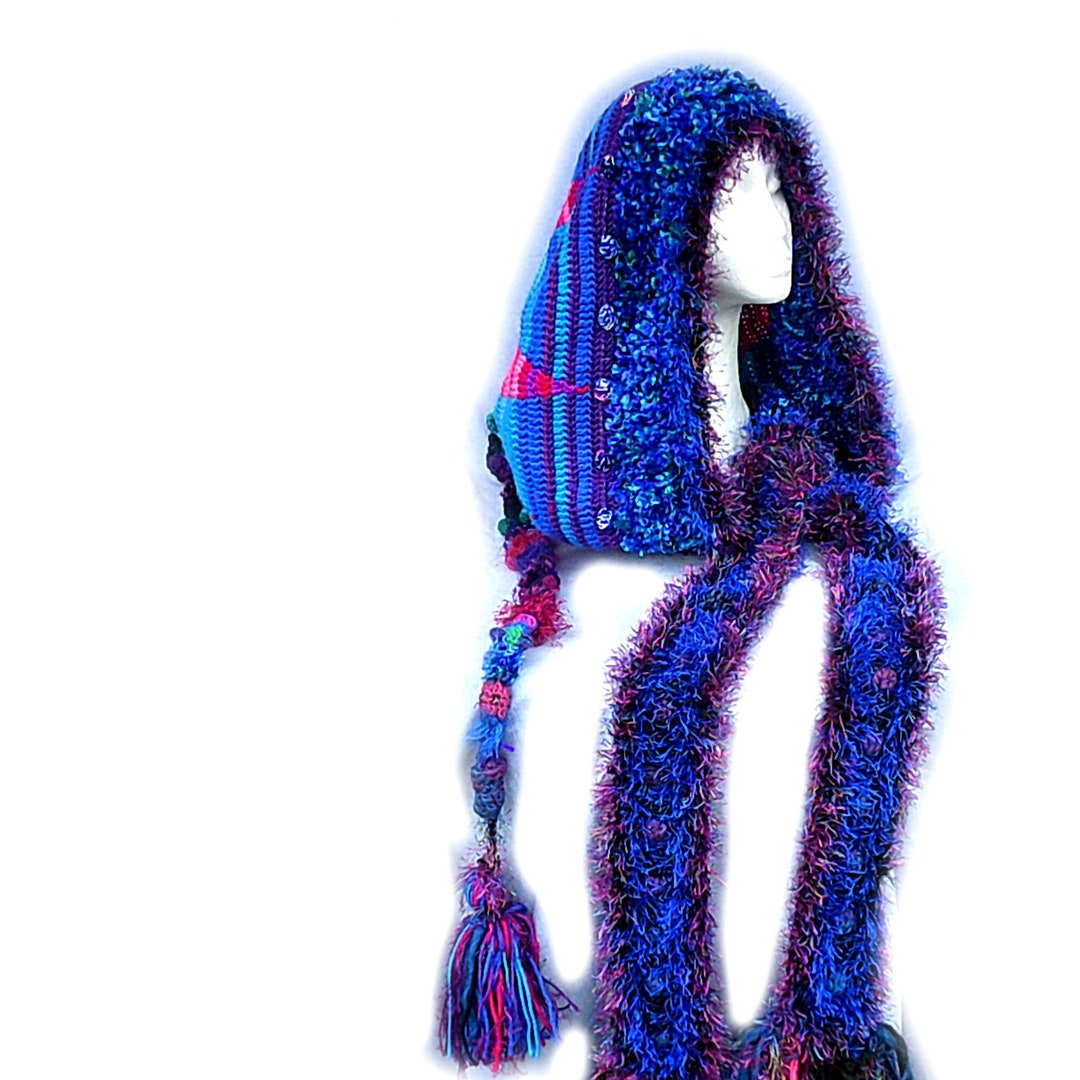 Scood, Hood, Scarf, Capelet Combo Bright Midnight - Etsy