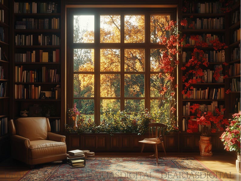 Modern Shelving Virtual Background | Rustic Spring Nook | Aesthetic ...