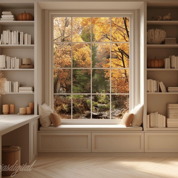 Fall Office Background - Etsy