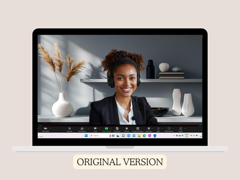 Zoom Background Home Office Virtual Office Zoom Background Office ...