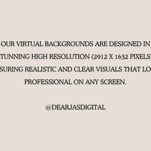 Spring Farmhouse Zoom Background for Virtual Meetings Boho Rustic Home ...