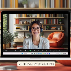Virtual Background for Zoom and Teams Virtual Meetings Minimalist ...