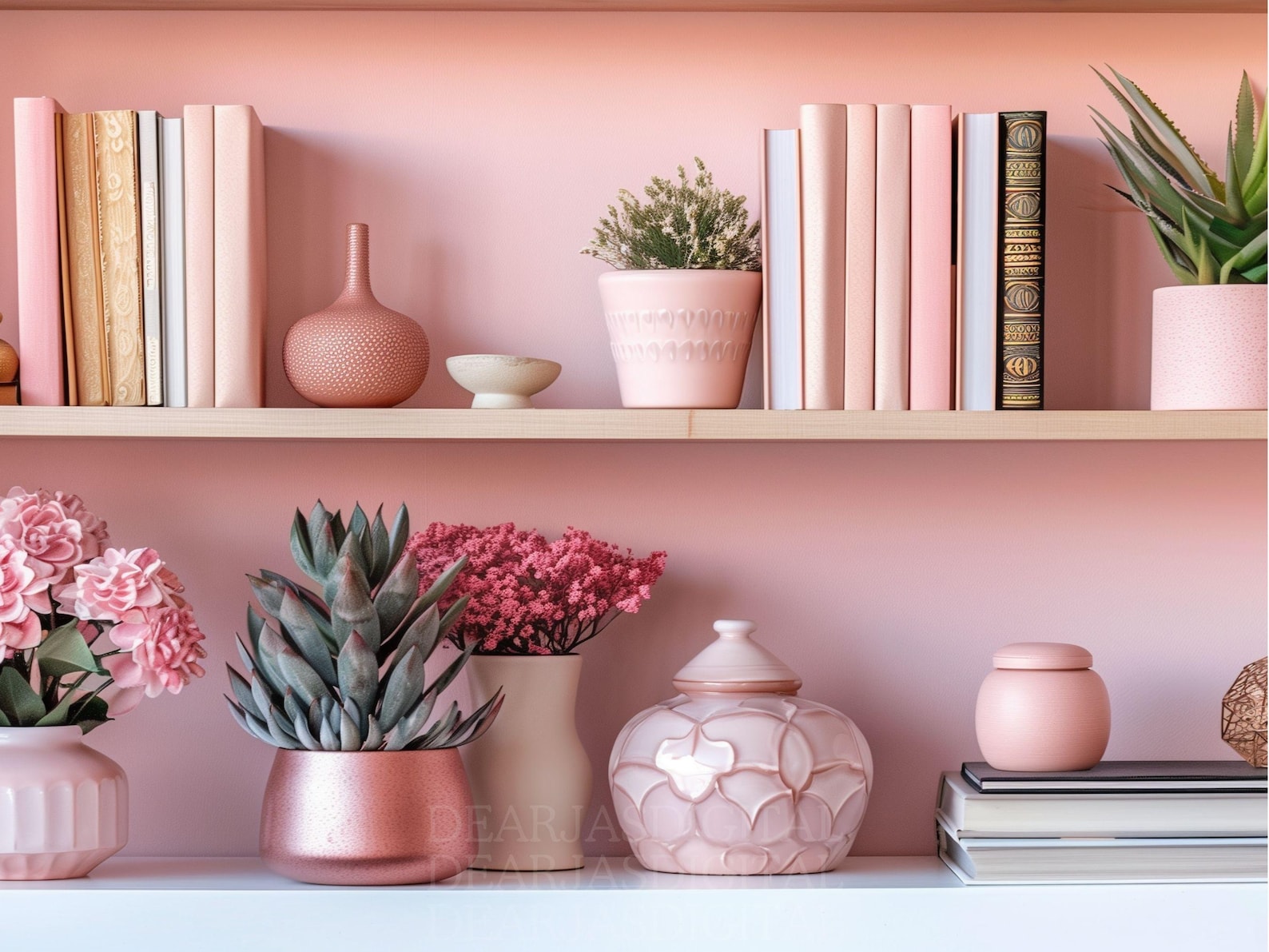 Background, Background Png, Zoom Background Home Office, Pink Bookshelf ...