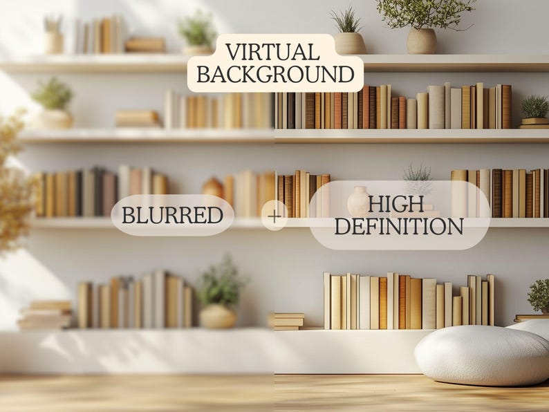 Virtual Background for Zoom and Teams Virtual Meetings | Minimalist ...